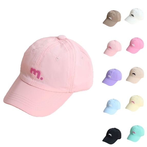 Boy Baseball Hat Quick DryPink Baseball Cap Sun Protective Cap for Kids ...