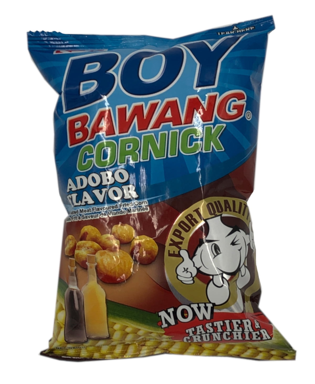 Boy Bawang Cornick Adobo GP27 Flavor 100g Pack of 6 - Walmart.com