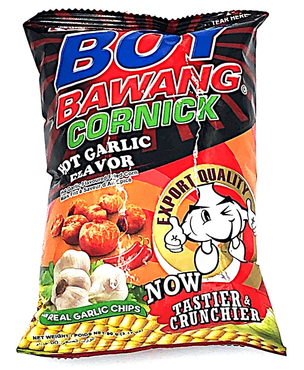 Boy Bawang Hot Garlic Cornick, Pack of 3 - Walmart.com