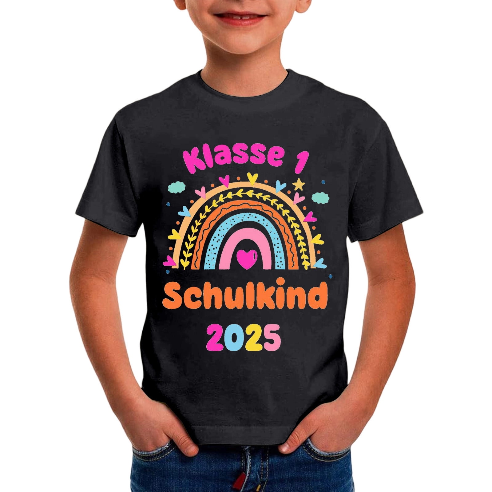 Boy Blouses Casual Kindergarten Letter Print First Day School Nursery ...