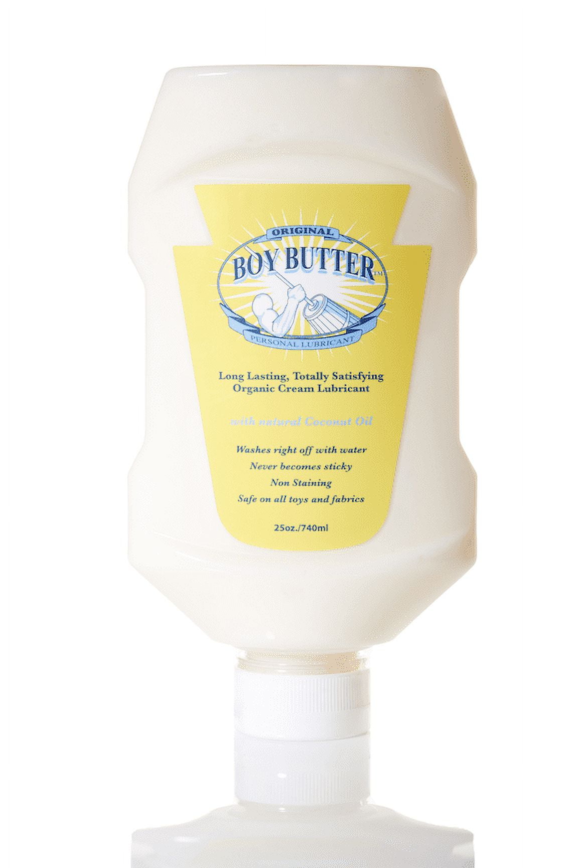 Boy Butter Original Formula 25 oz – Coconut Oil Based Lubricant ...