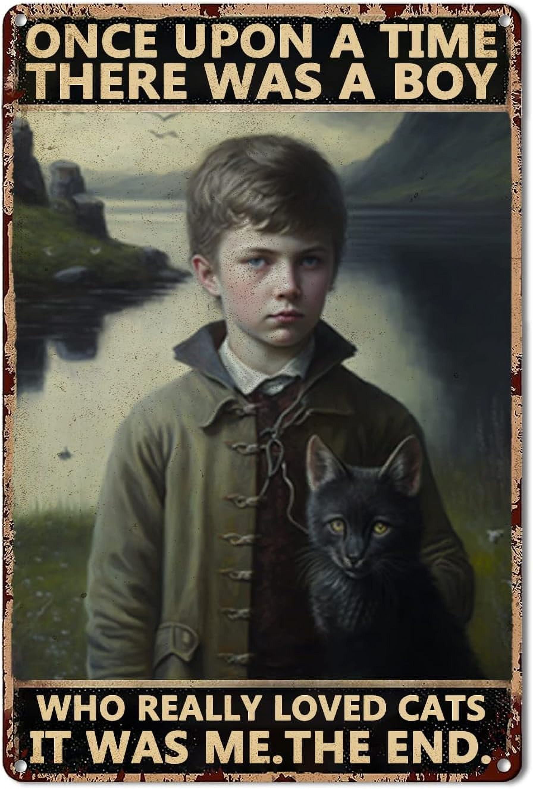 Boy And Cat Diamond Art Kits for Adults,5D Painting Art Kits A Boy Who ...