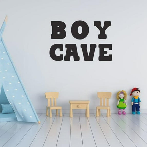 Boy Cave Vinyl Decal Wall Art Decor Sticker Nursery Baby Newborn Kids ...