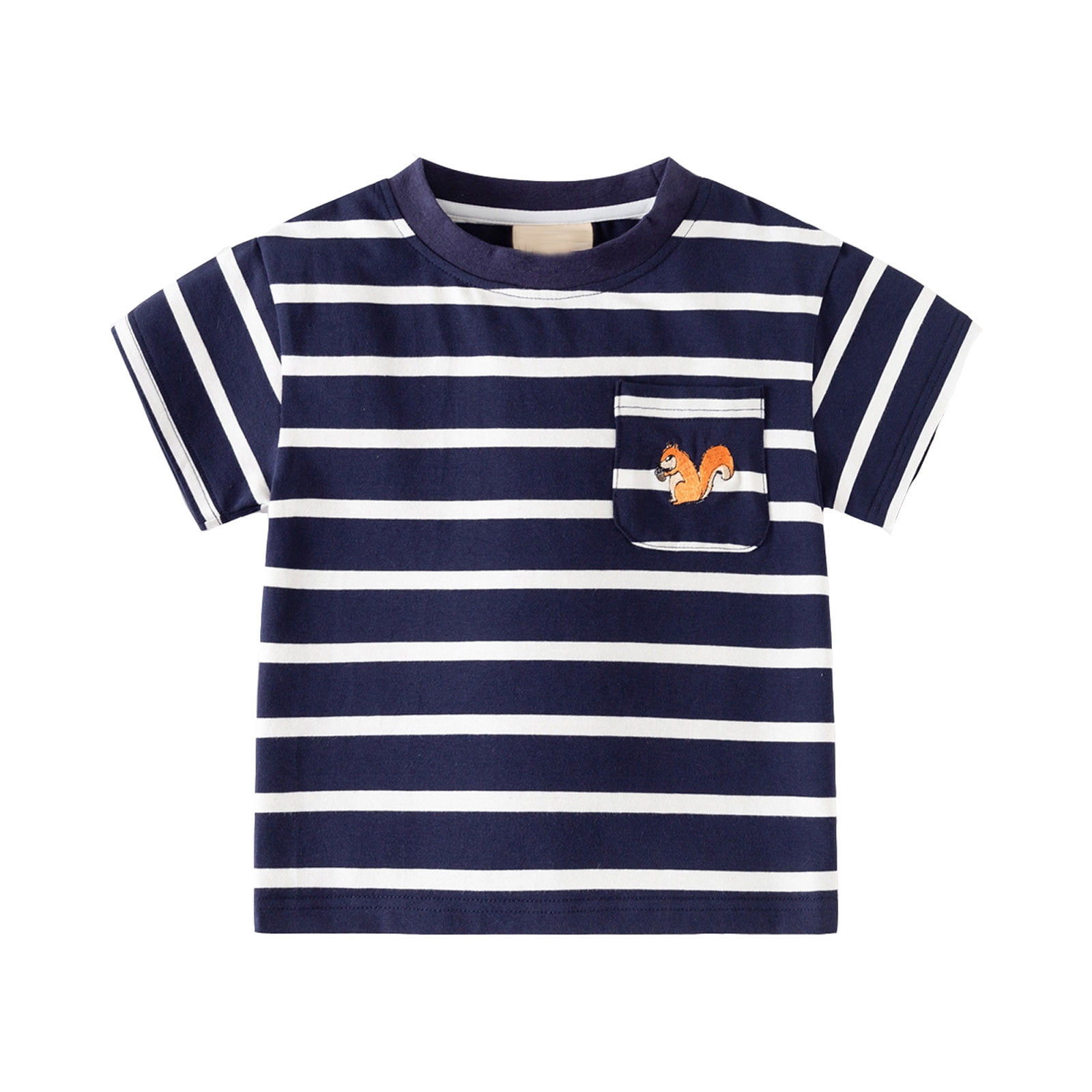 Boy Children'S Tops and Blouses Car Cartoon 3D Prints Soft Short Sleeve ...
