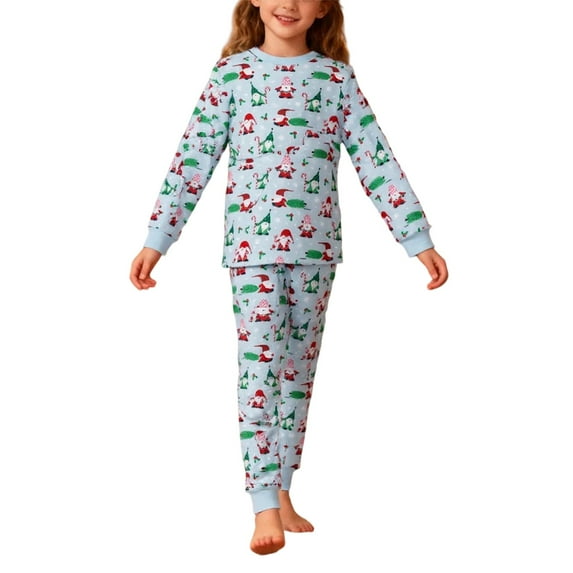 Boy Christmas Pajamas Christmas Santa Claus Pyjamas Set Toddler Holiday ...