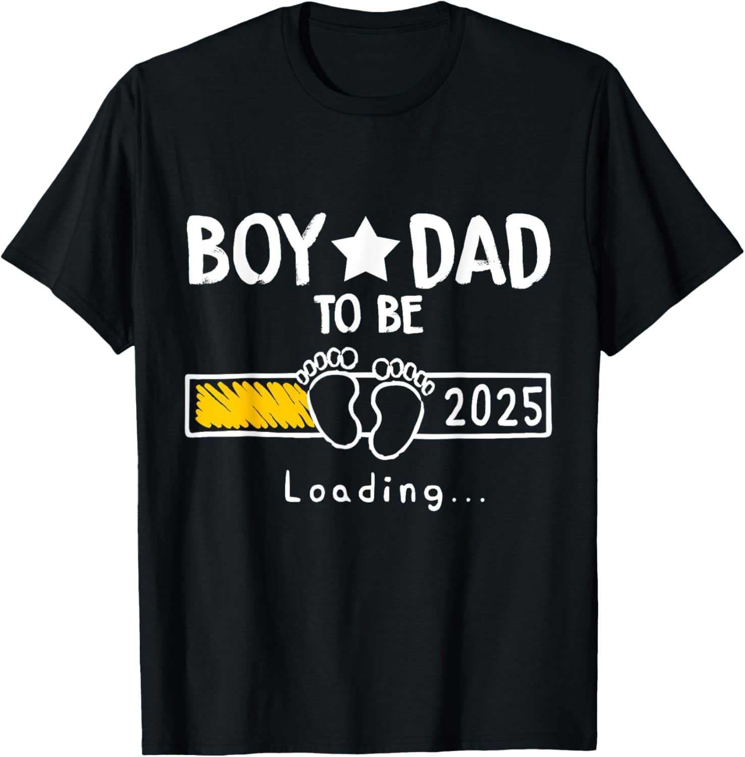 Boy Dad Est. 2025 Logo Dad Of Boys To Be 2025 Daddy Fathers T-Shirt ...