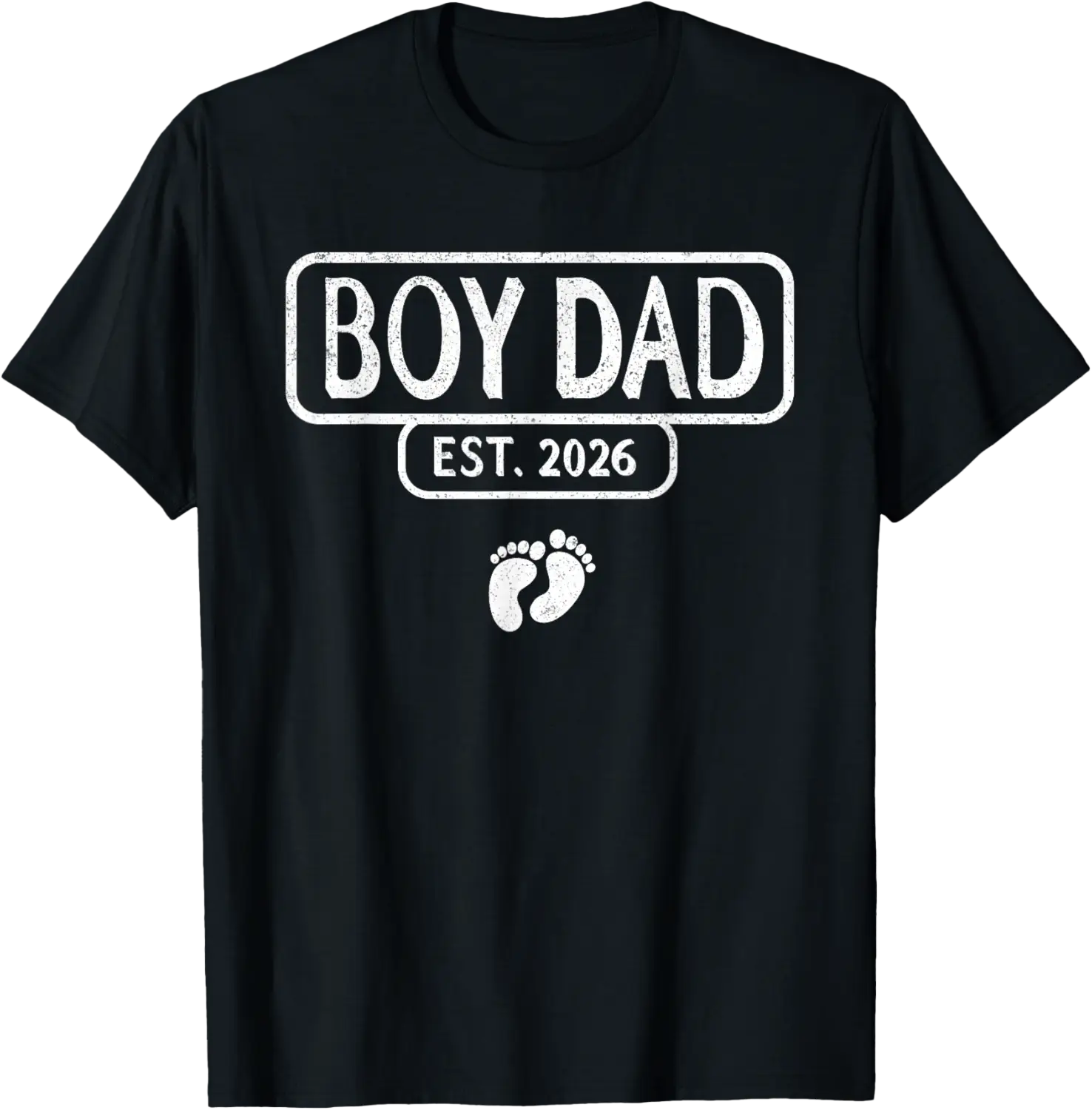 Boy Dad Est. Newborn Daddy Loading New Dad T-Shirt - Walmart.com