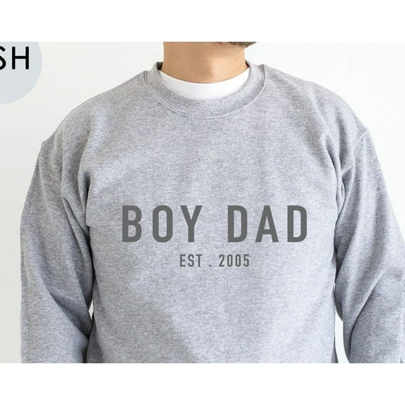 Boy Dad Sweatshirt, Dad Of Boys Shirt, , From Sons To Dad, Promoted To ...