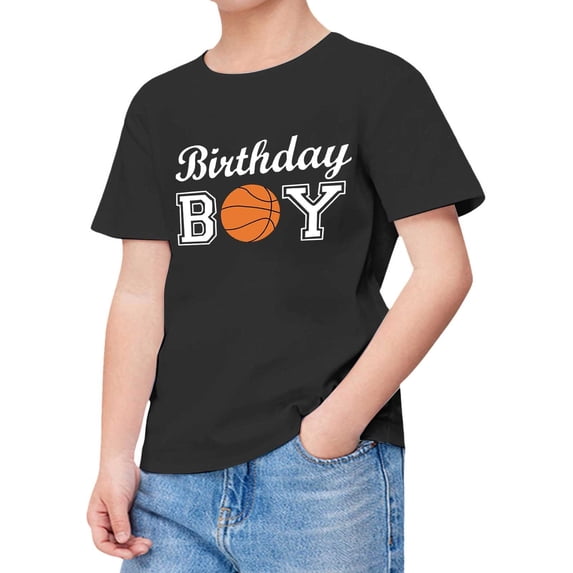 Boy Dinosaur Shirts Size 6 Crewneck Solid Color Back To School Short ...