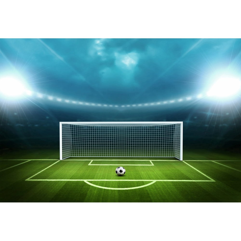 Boy Football Backdrop For Birthday Party Stadium Grassland Football ...
