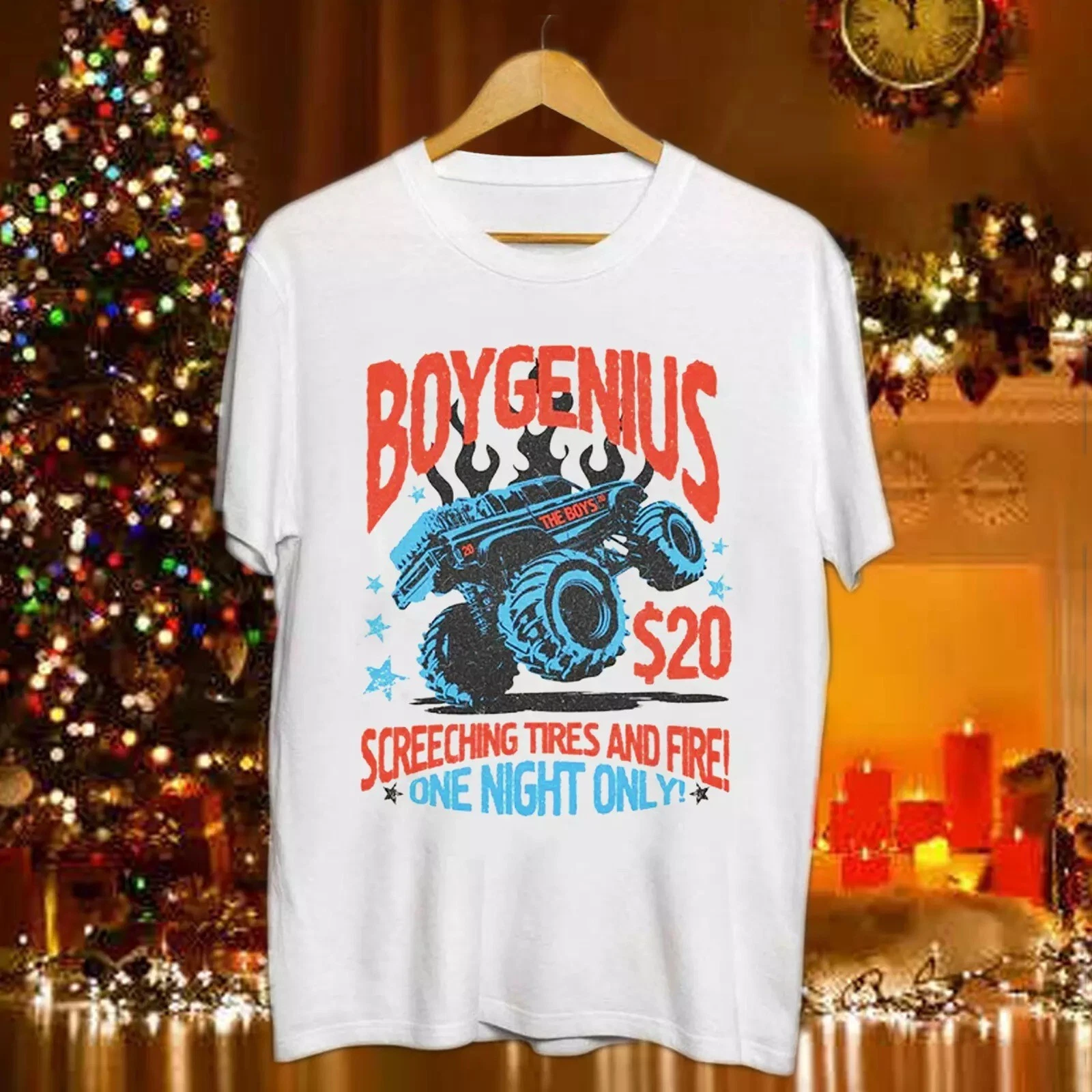 Boy Genius Boygenius Screeching Tires And Fire One Night Only White ...