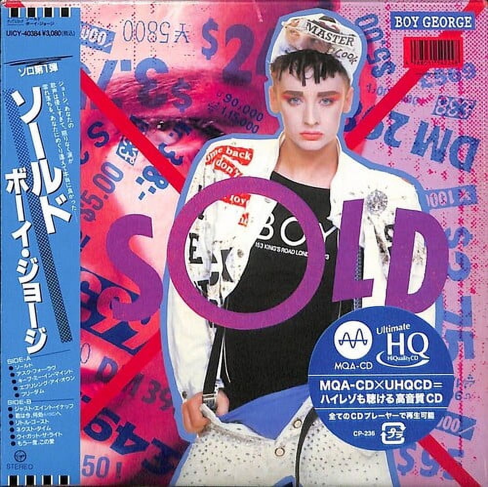 Boy George - Sold - UHQCD-MQA-CD / Paper Sleeve - Music & Performance - CD - Walmart.com