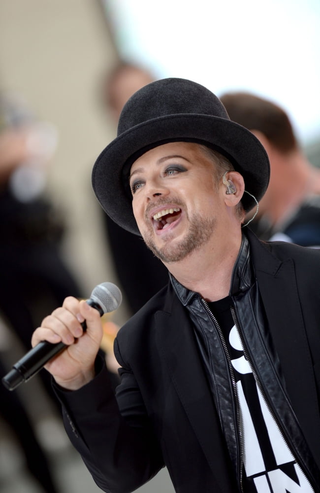 Boy George On Stage For Nbc Today Show Concert With Boy George ...