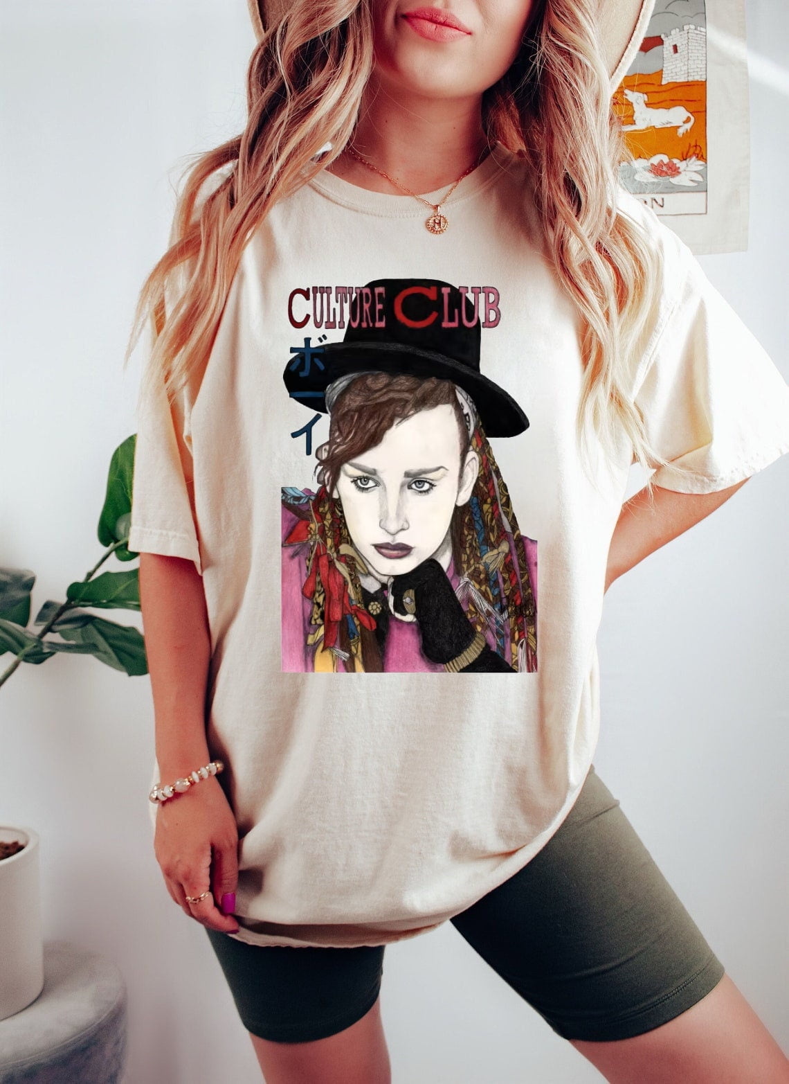 Boy George With Culture Club Tee, Boy George Fan Gift, Boy George 2023 ...