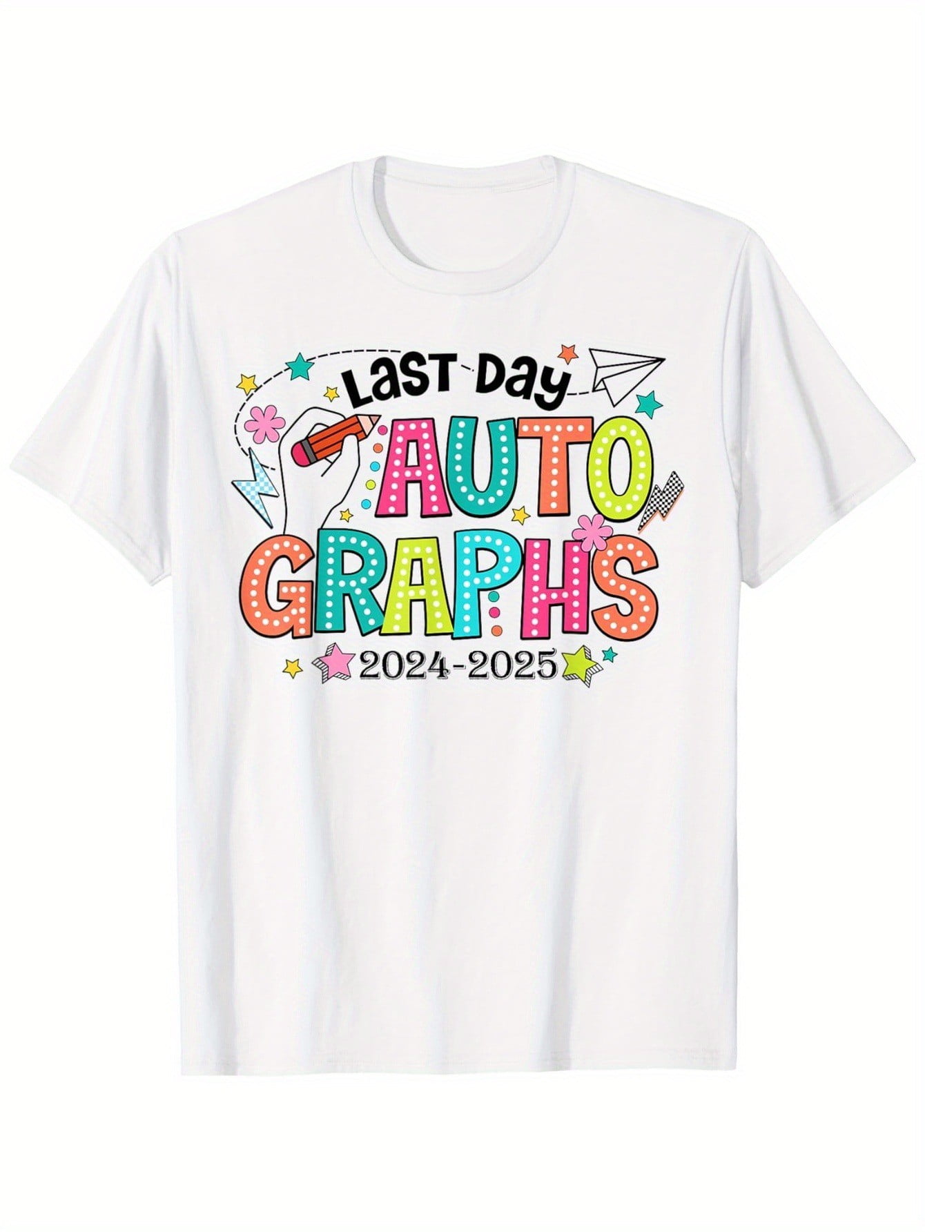 Boy Girl End Of The Year Autographs 2024 2025 Last Day of School 2025 T ...