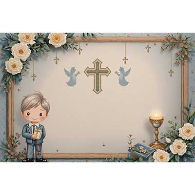 Boy Girl First Communion ration Photography Backgrounds Custom ...