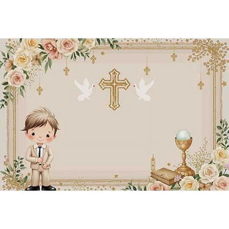 Boy Girl First Communion ration Photography Backgrounds Custom ...