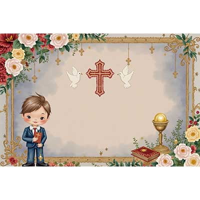 Boy Girl First Communion ration Photography Backgrounds Custom ...