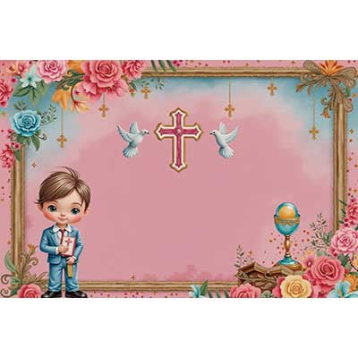 Boy Girl First Communion ration Photography Backgrounds Custom ...