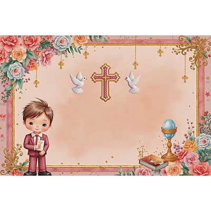 Boy Girl First Communion ration Photography Backgrounds Custom ...