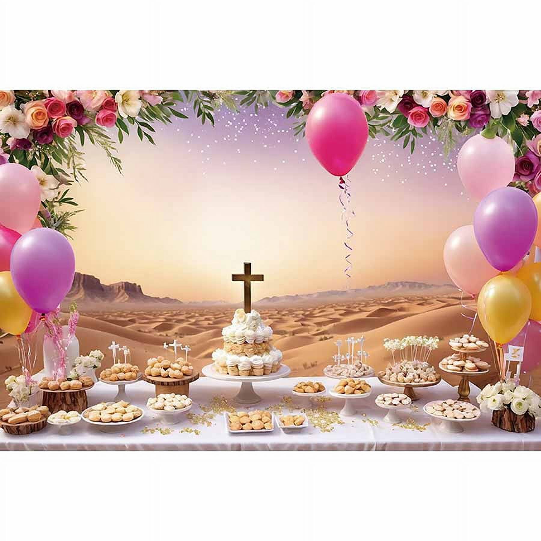 Boy Holy First Communion Backdrop Girl Baptism Background Child ...