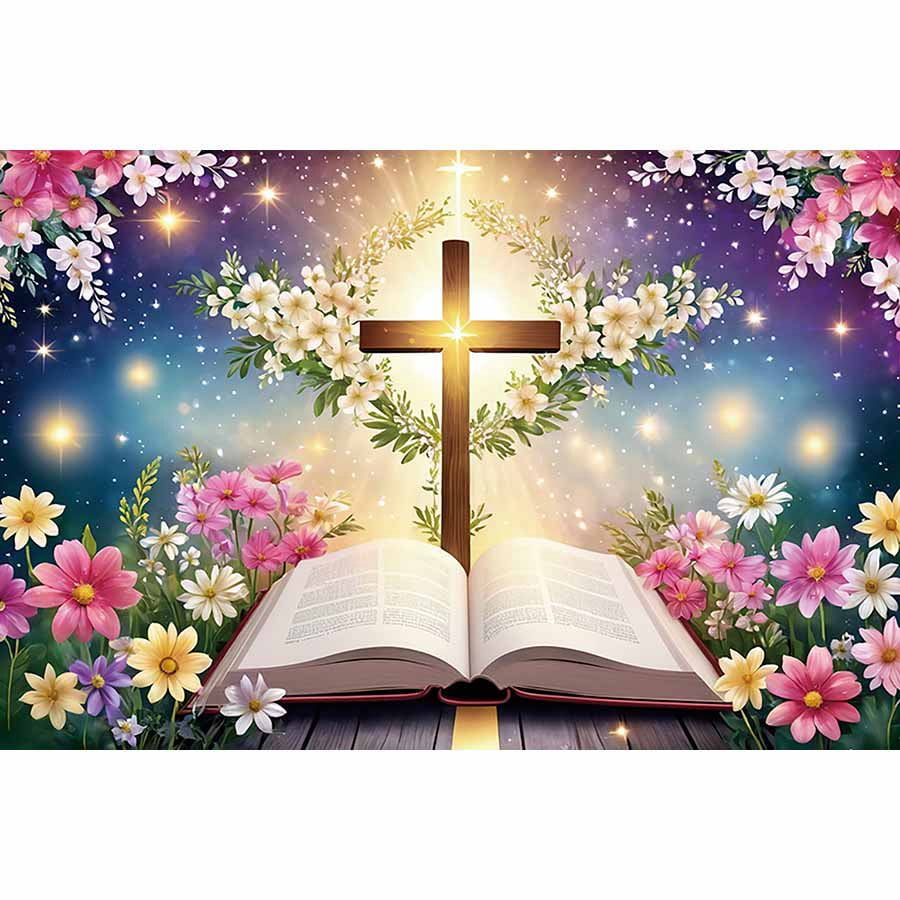 Boy Holy First Communion Backdrop Girl Baptism Background Child ...