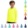 Boy Hoodies Long Sleeve Kids Rash Guard Shirts Quick Dry Sun Shirt ...