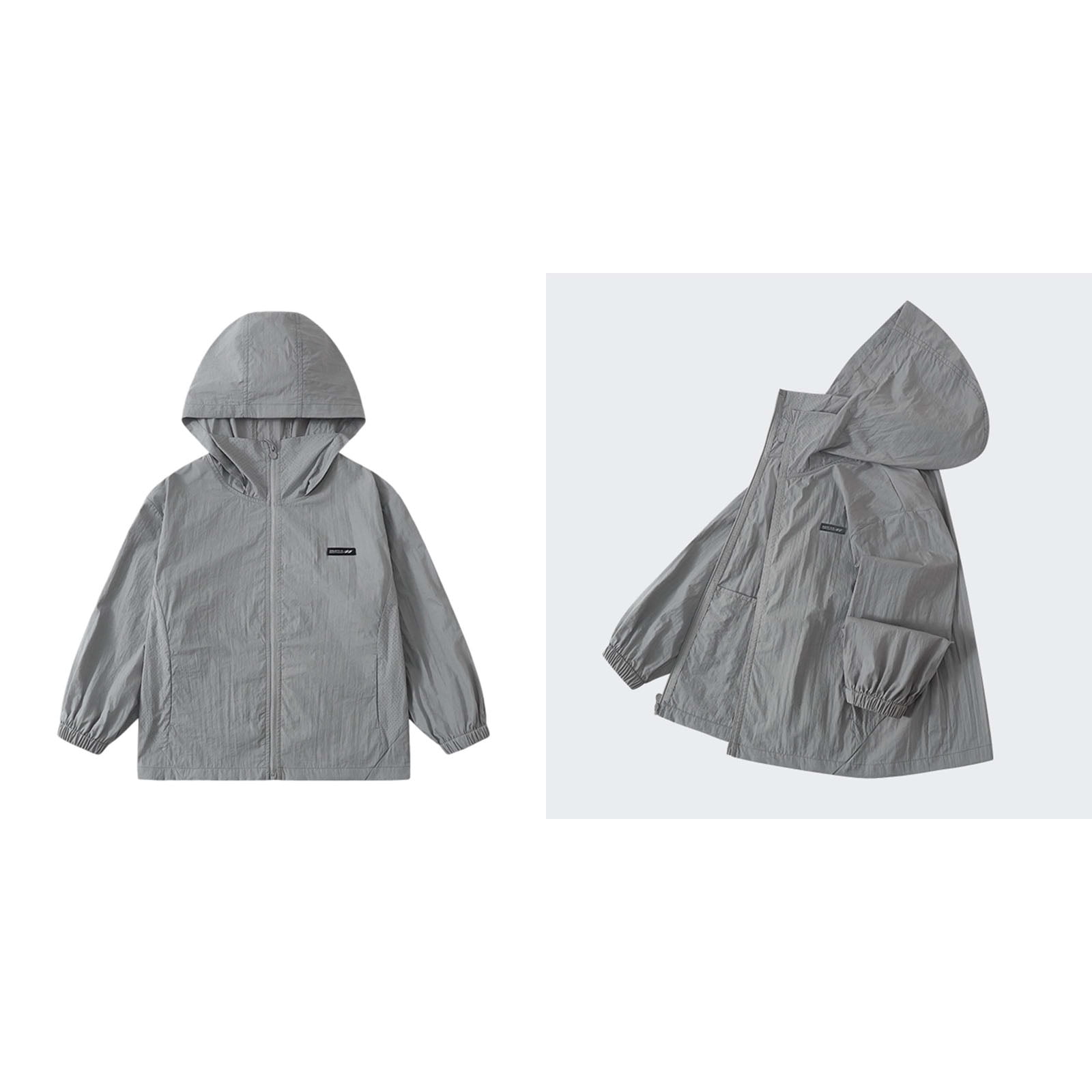 Boy Jackets Kids Boys Windbreaker Jacket with Hood Zipper Hoodies Kids Light Jacket Fall Jacket ...