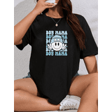 Boy Mama Retro Mom Of Sons Cute Family Gift Graphic Unisex T-Shirt ...