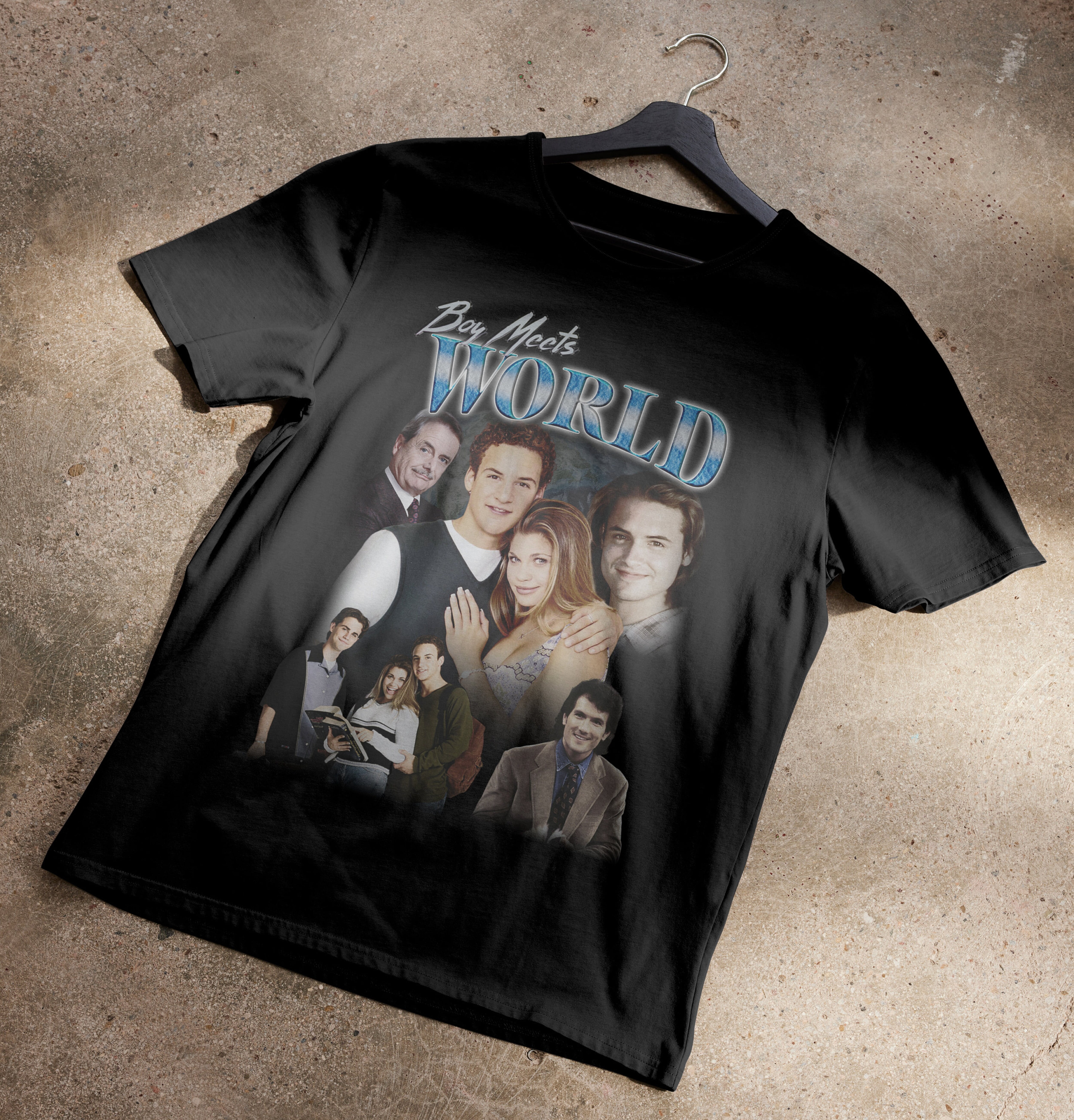Boy Meets World 90's Bootleg T-Shirt - Walmart.com