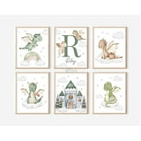 Boy Name Room Wall Art, Fairytale Playroom Decor, Baby Kids Room Baby ...