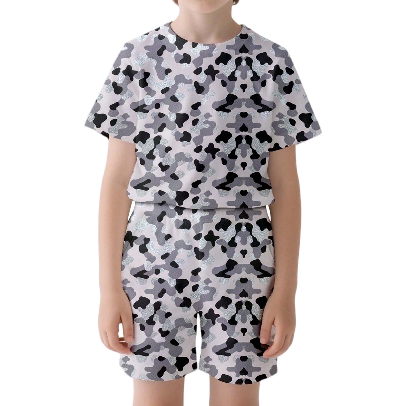 Boy Outfits Outdoor Training Summer Camps Training Performance Physical ...