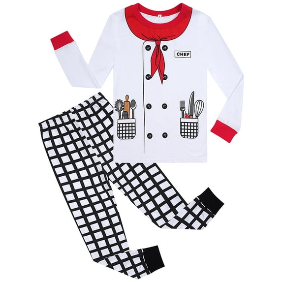 Boy Pajamas Toddler Kids Boys Career Themed Pajama Set Halloween ...
