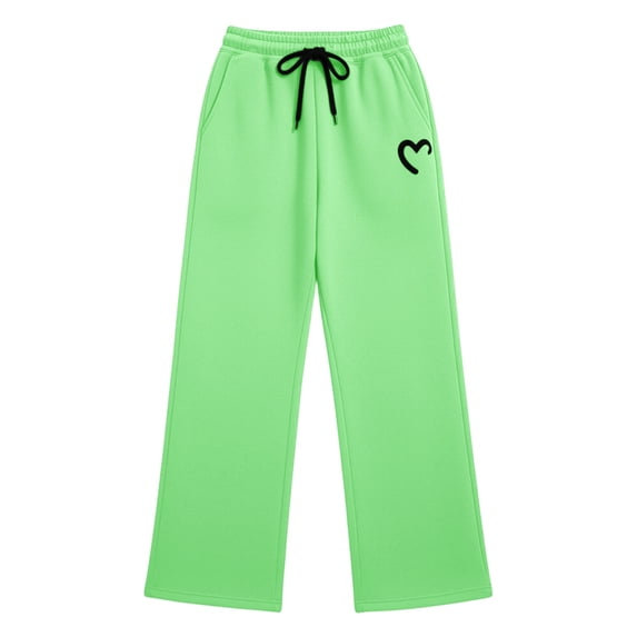 Boy Pants Elastic Waist Stright Wide Leg Drawstring Summer Clothes for ...