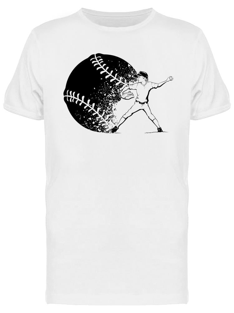 Boy Pitching A Baseball T-Shirt Men -Image by Shutterstock, Male x ...