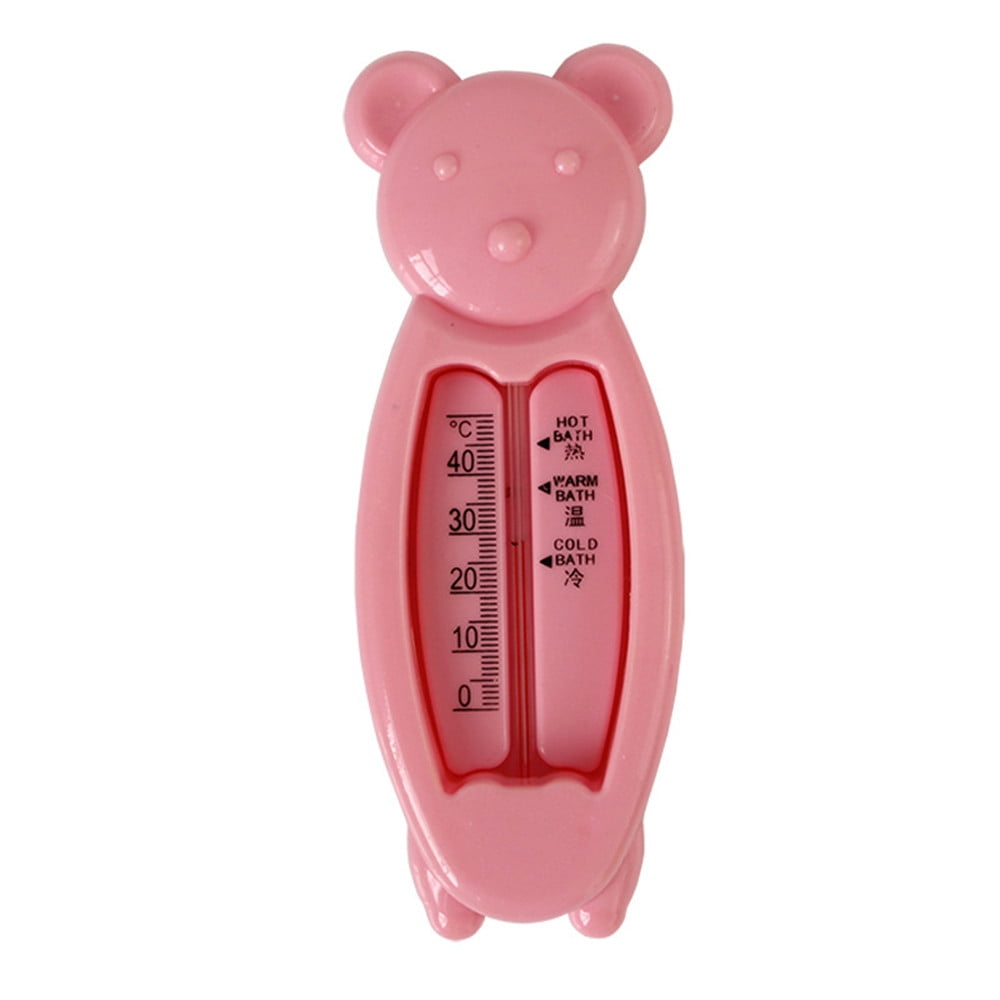 Boy Products Bear Water Thermometer Pink,1X Bath Thermometer,Floating ...