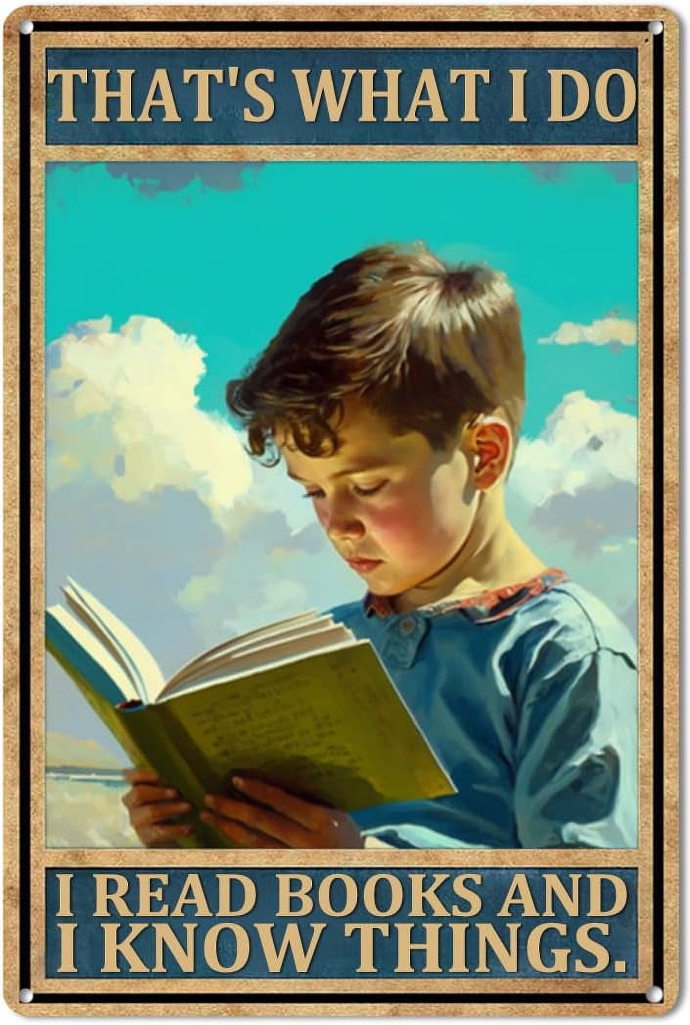 Boy Reading Books 70 Pieces Wooden Jigsaw Puzzles For Adults- I Read ...