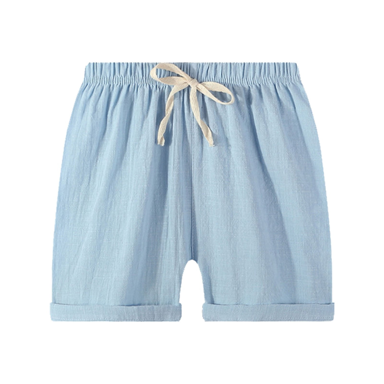 Boy'S Pants Casual Harem Solid Color Shorts Casual Plain Fan Sports ...