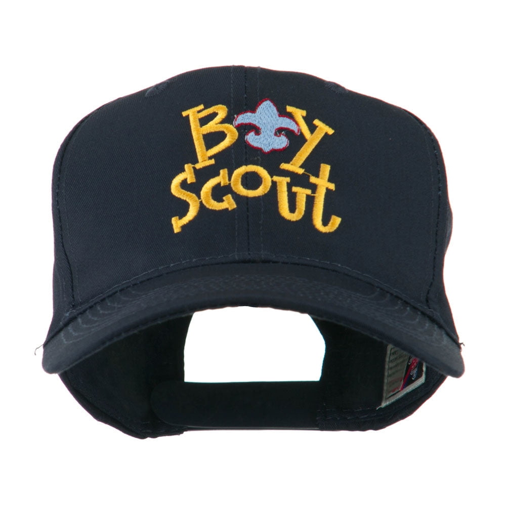 Boy Scout Logo Embroidered Cap - Navy OSFM - Walmart.com