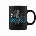 Boy Skeleton Riding On A Bmx Bike And Popping A Wheelie Coffee Mugs ...