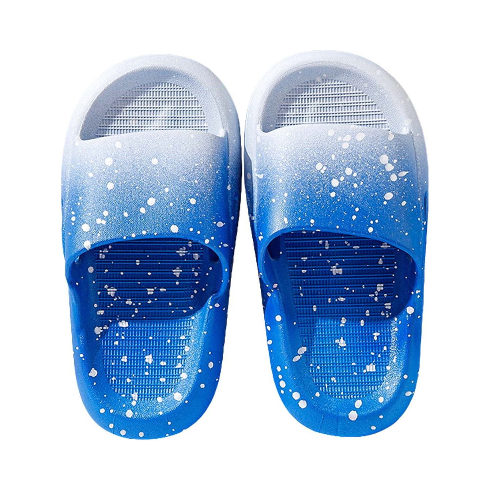 Boy Slides Boys Flip Flops Size 7 Kids Cloud Slides Boys Girls Shower ...