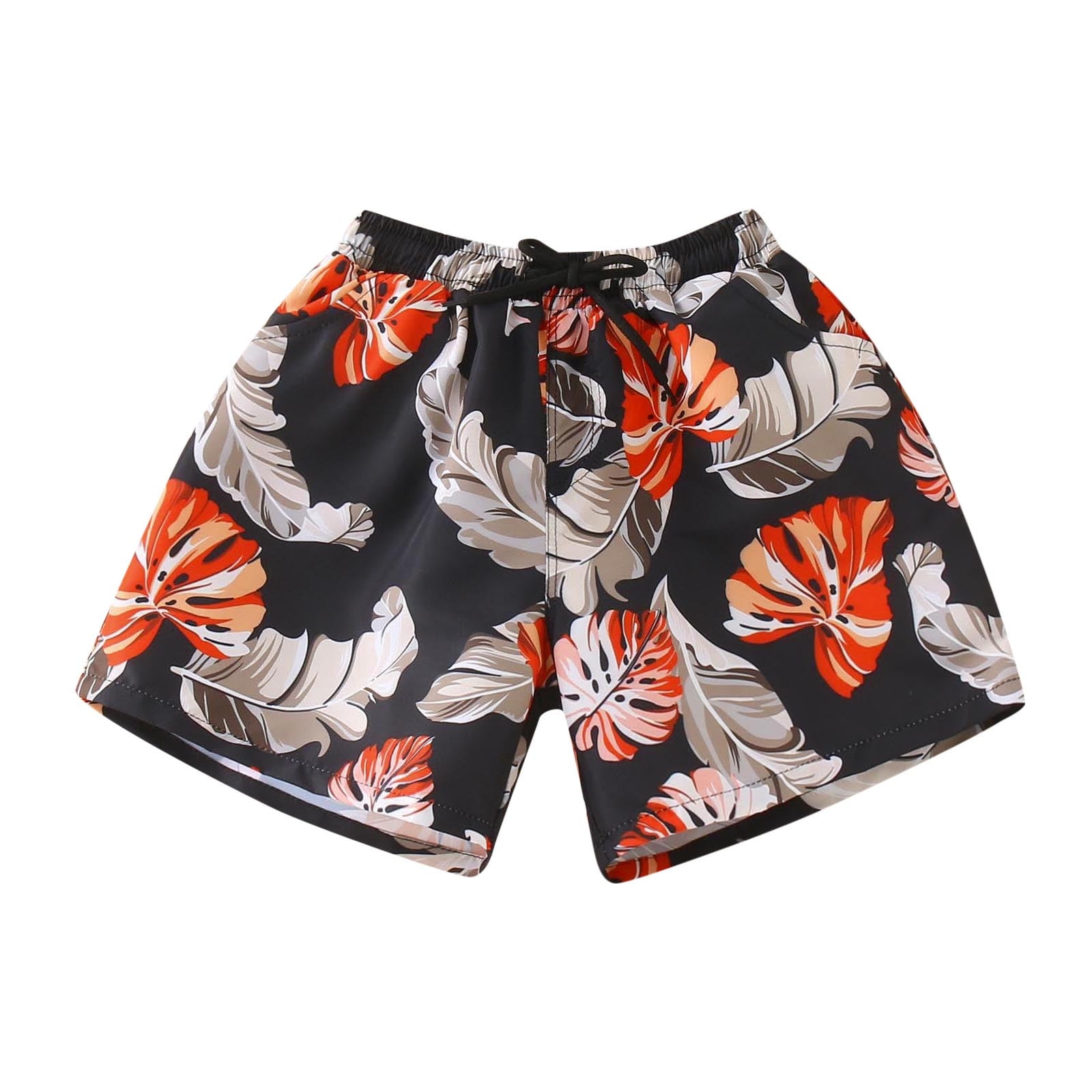 Boy Swim Trunks Toddler Boys Tropical Coconut Tree Print Swimming ...