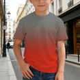 Boy T Shirts Short Sleeve Waffle Basic Tees Boy T Shirts, Size 2-12 ...