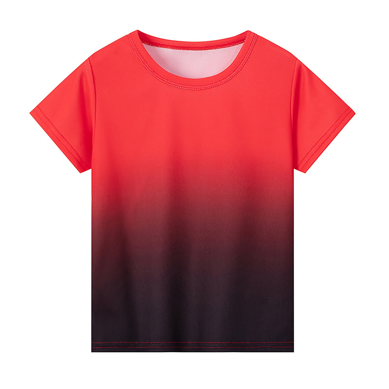 Boy Tops 8-10 Raglan Crewneck Short Sleeves Tie Dyed Tees for Boys and ...