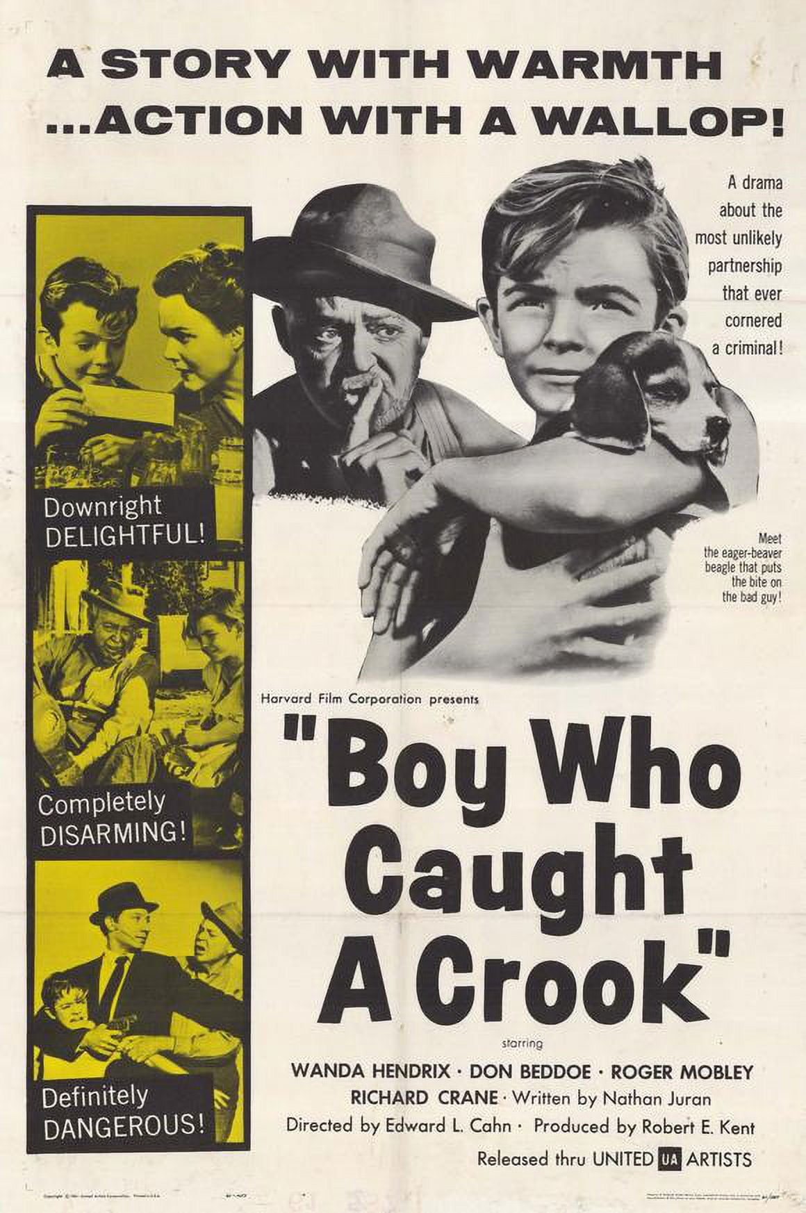 Boy Who Caught a Crook - movie POSTER (Style A) (27" x 40") (1961 ...