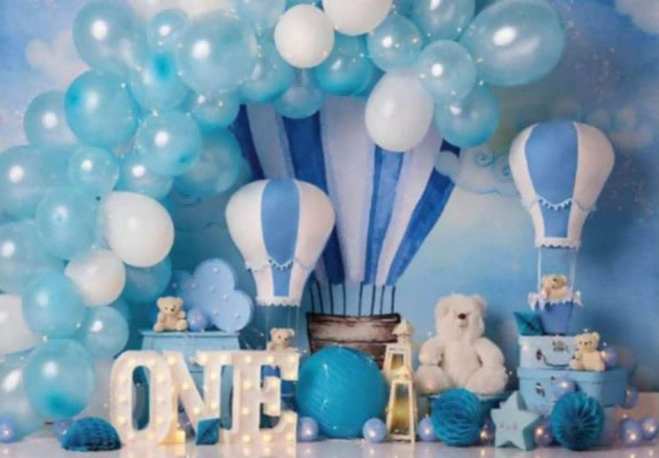Boy Winter Onederland Backdrop Sweet Snowflake Happy First Birthday ...