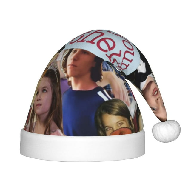 Boy Young Sheldon Animated Christmas Hat for Kids Xmas Santa Hat ...