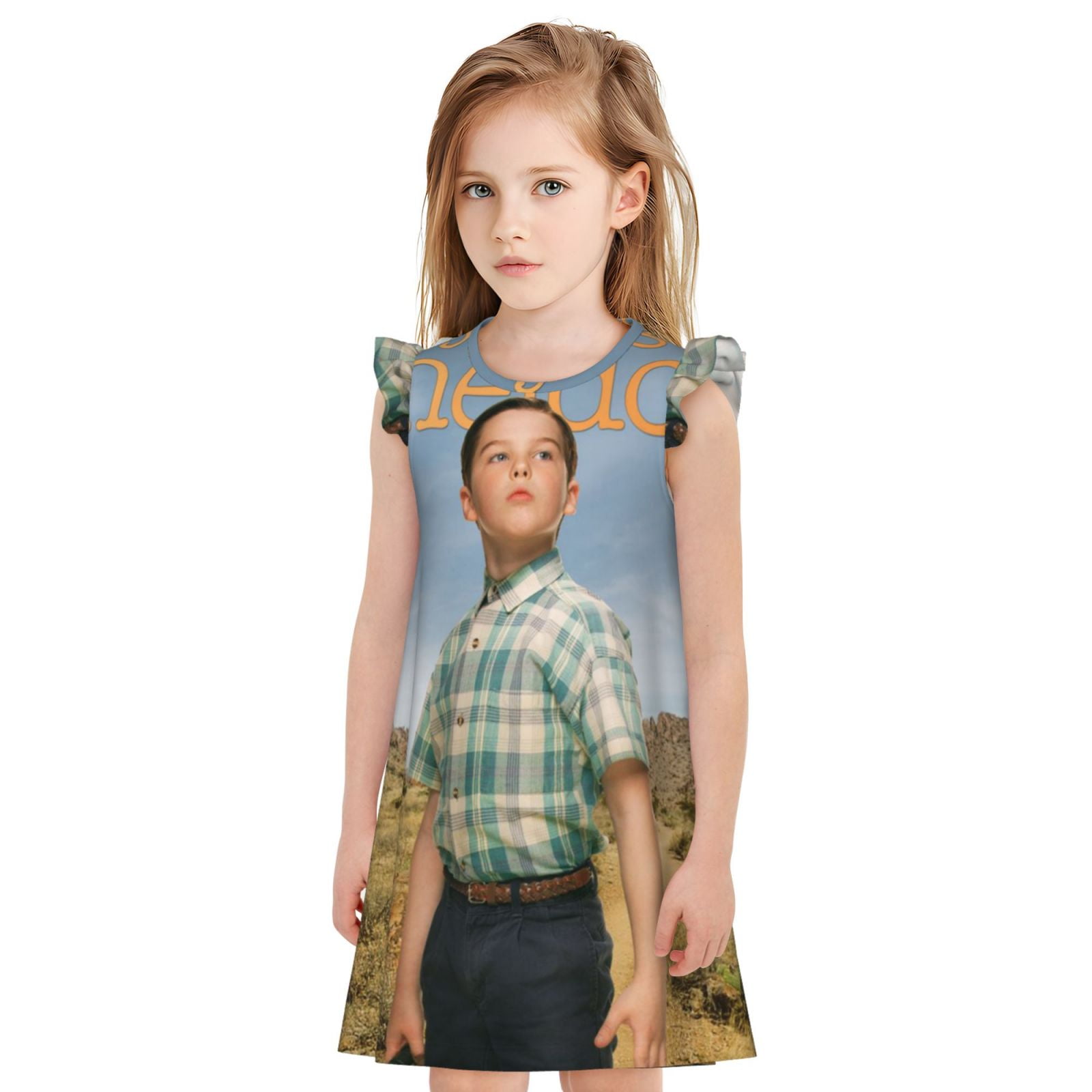 Boy Young Sheldon Girl's Nightgowns Pajamas Dress Soft Children Nightdress Casual Summer ...