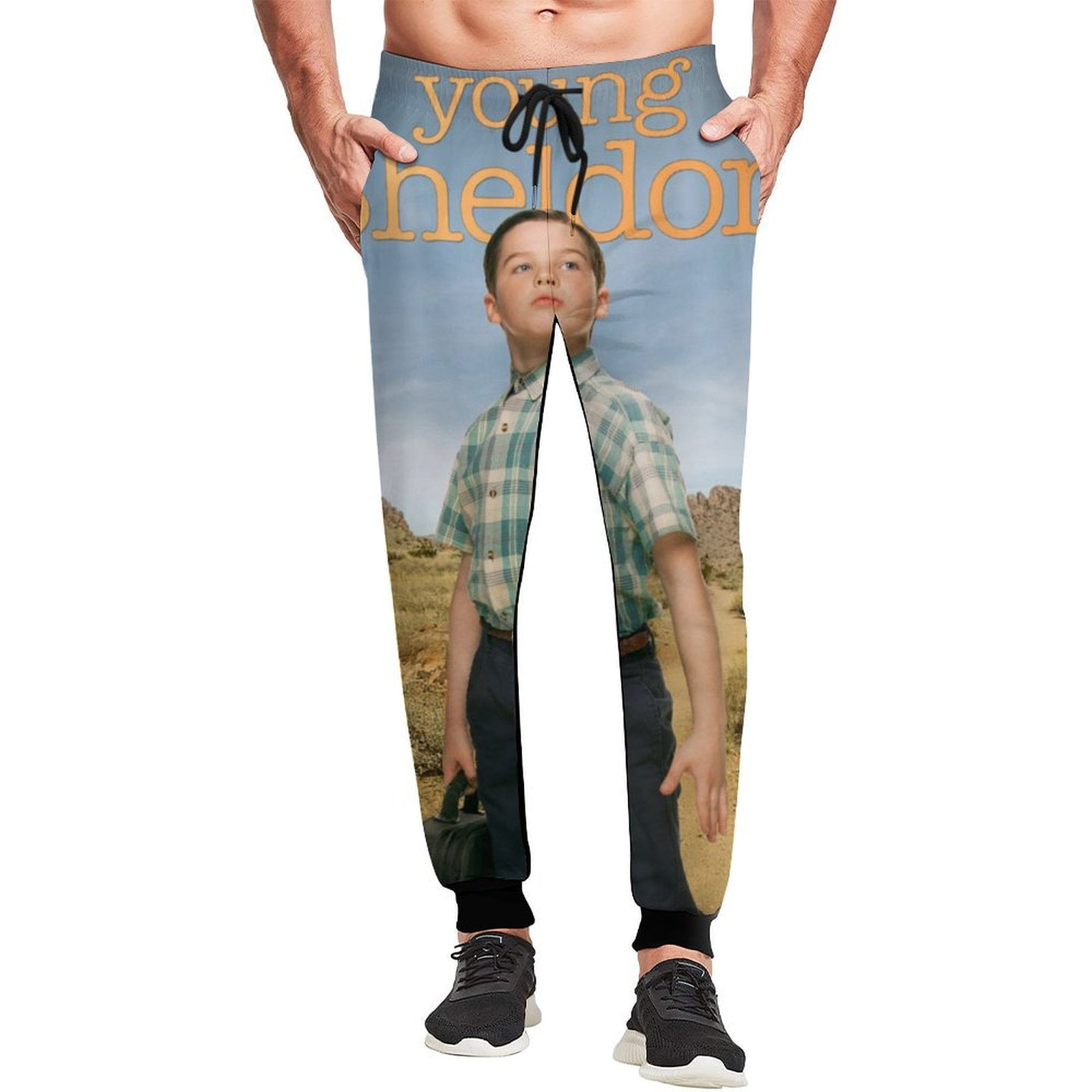 Boy Young Sheldon Mens Sweatpants Joggers Pants Trousers Casual 3D ...