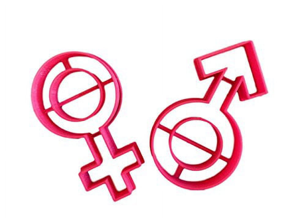 Boy and Girl Sign (twins) Cookie Cutter- Fast Shipping - Sharp Edges ...